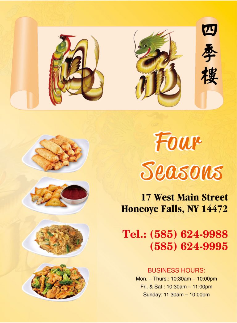 Menu – Four Seasons